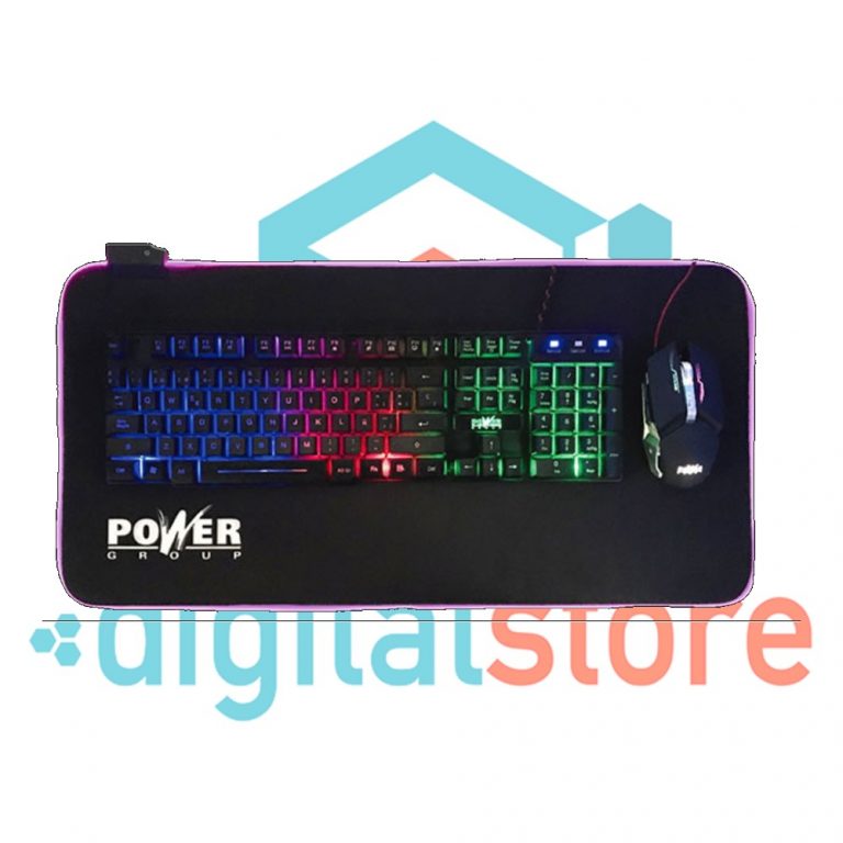 Combo Teclado + Mouse Power Group Gamer RGB | Digital Store