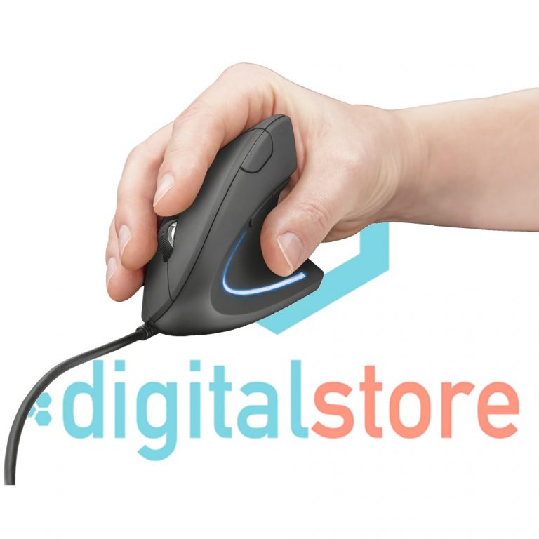 Mouse Trust Ergonómico Vertical Verto | Digital Store