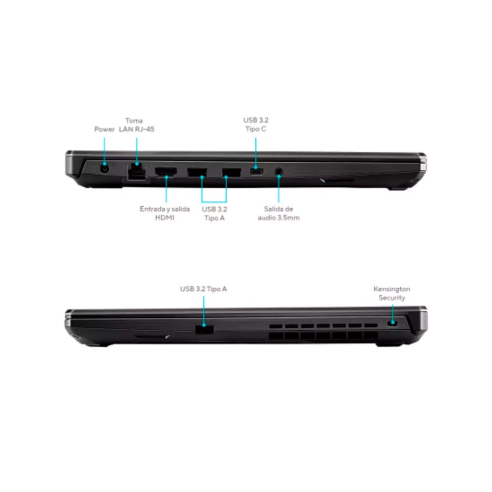 Portátil Asus TUF FA506NF-HN004 – AMD Ryzen 5 7535HS – 16GB RAM – SSD ...